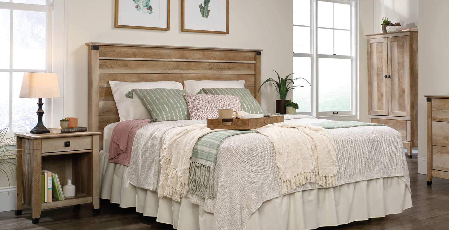 Carson Forge: Rustic Living Room & Bedroom Furniture – Sauder Furniture