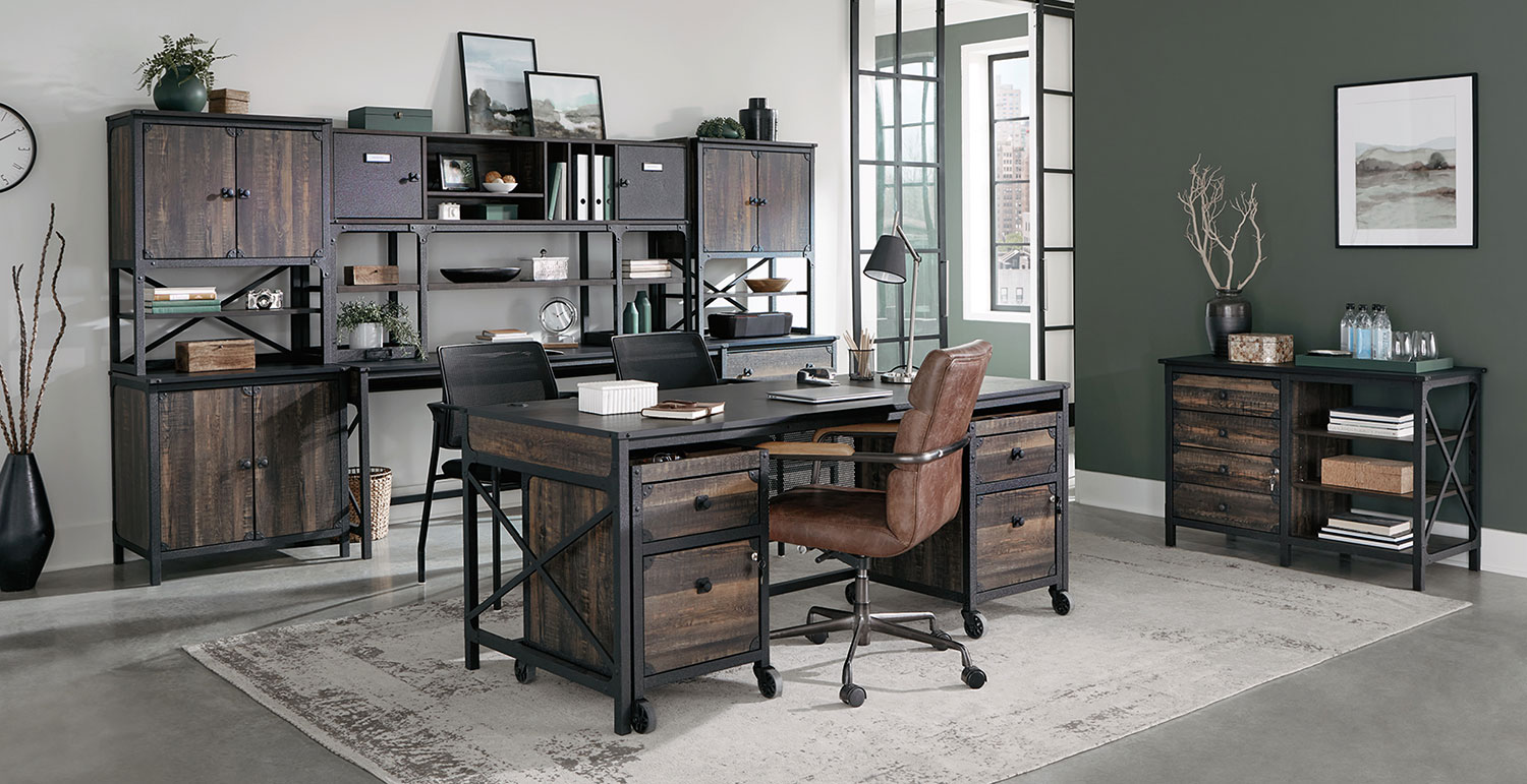 Foundry Road: Industrial Style Office Furniture – Sauder Furniture