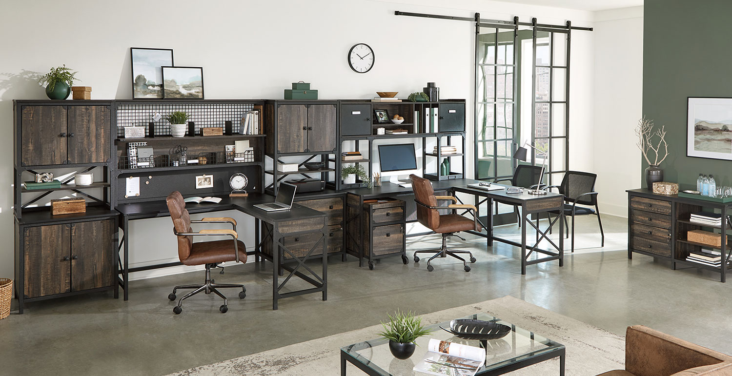 Foundry Road: Industrial Style Office Furniture – Sauder Furniture