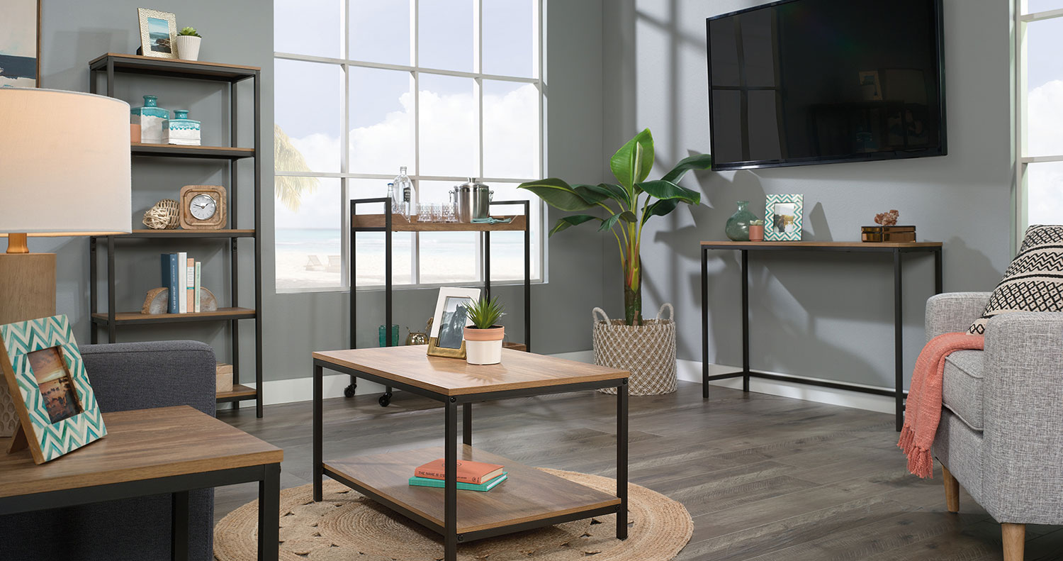 North Avenue: Urban Industrial Living Room & Office Furniture – Sauder ...