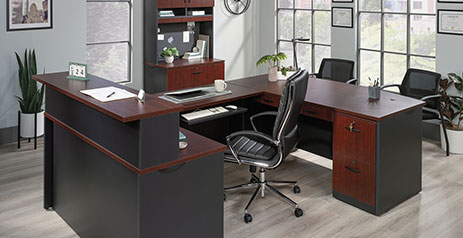 Sauder office furniture via collection store