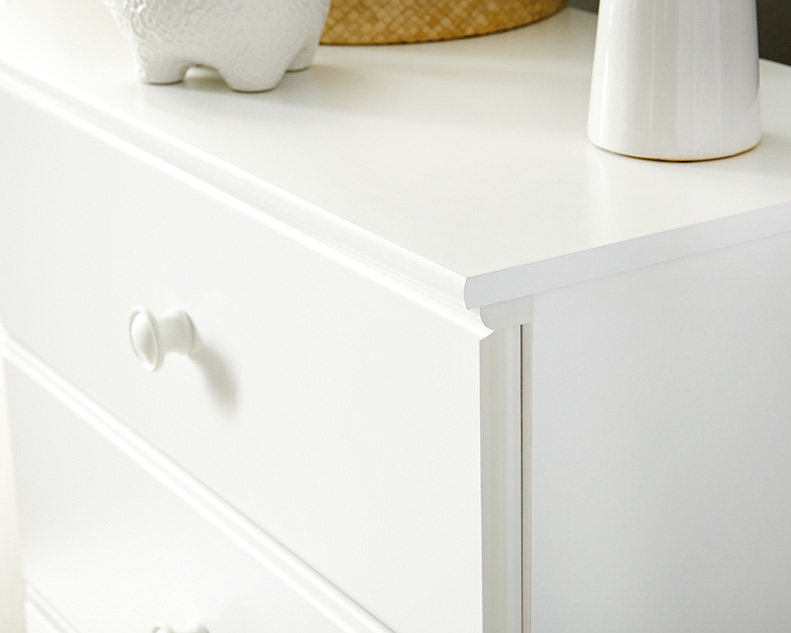 4 Drawer Chest Dresser White