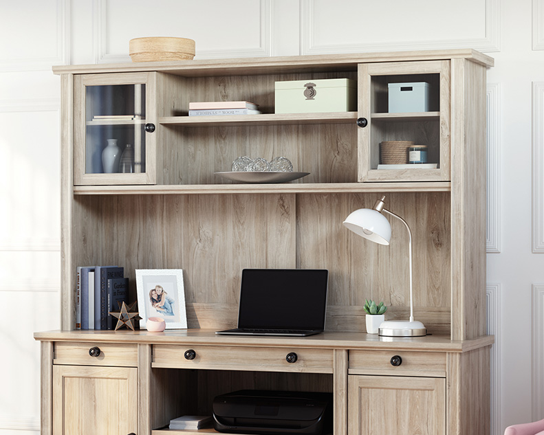 Sauder appleton hutch for computer desk store
