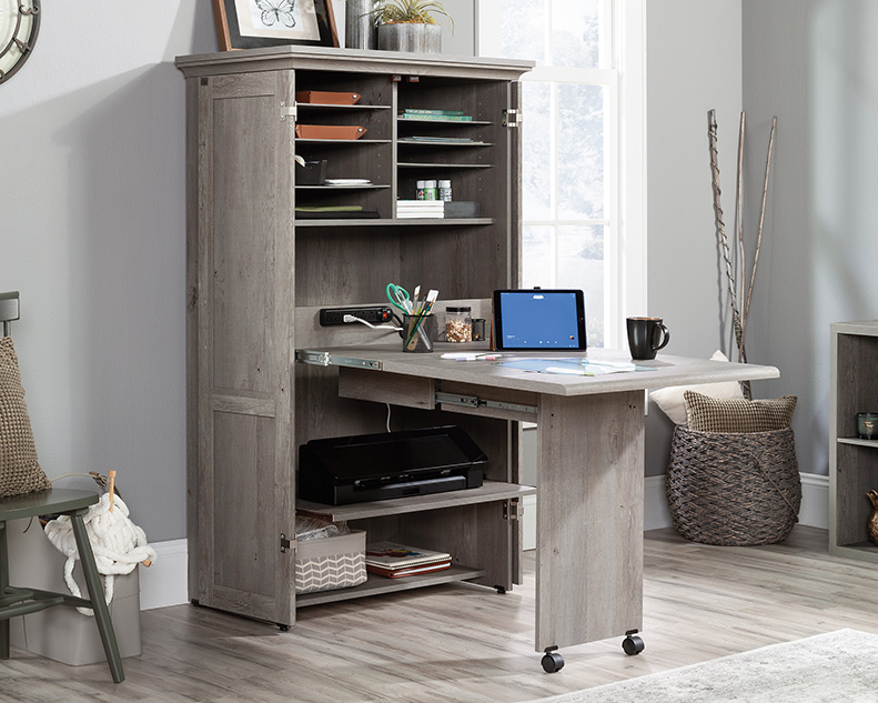 Sauder sewing armoire store